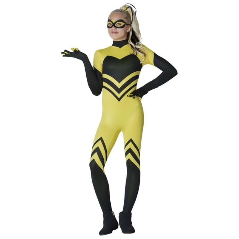 Miraculous Ladybug Queen Bee Girls Costume - Aura Attire